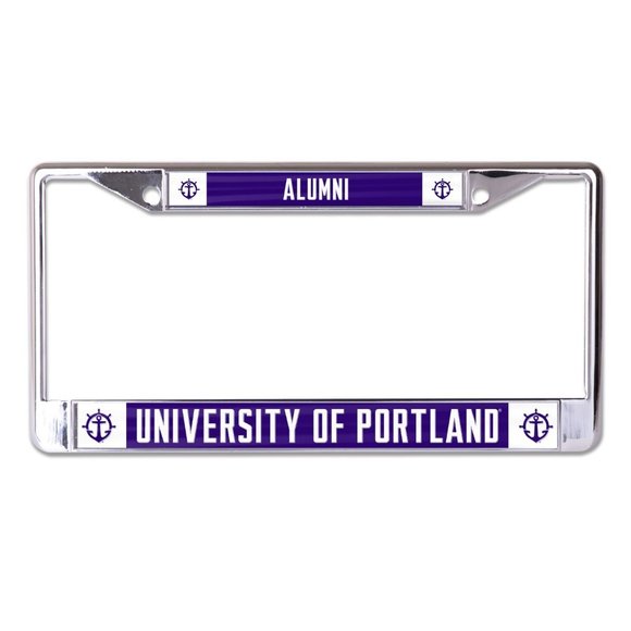 Wincraft | Other | University Of Portland Alumni Metal Tag Frame | Poshmark